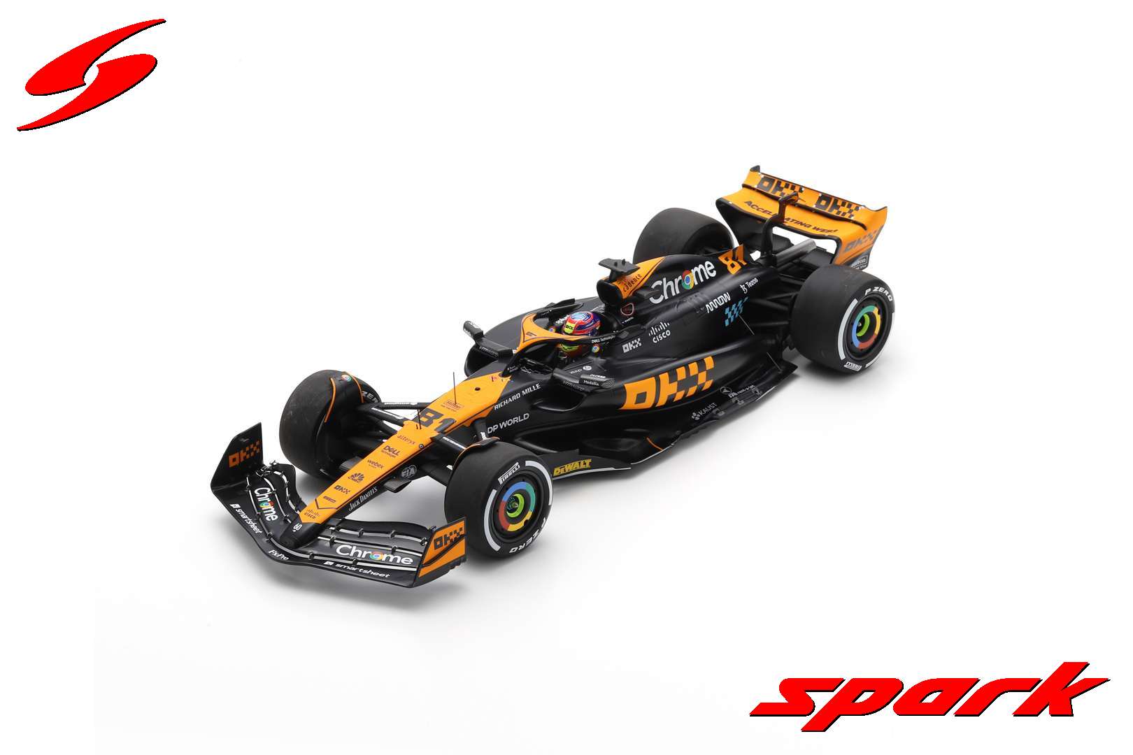 [Pre-Order] McLaren F1 MCL60 #81 Oscar Piastri 3rd Japanese GP 2023 Sp – Stone Model