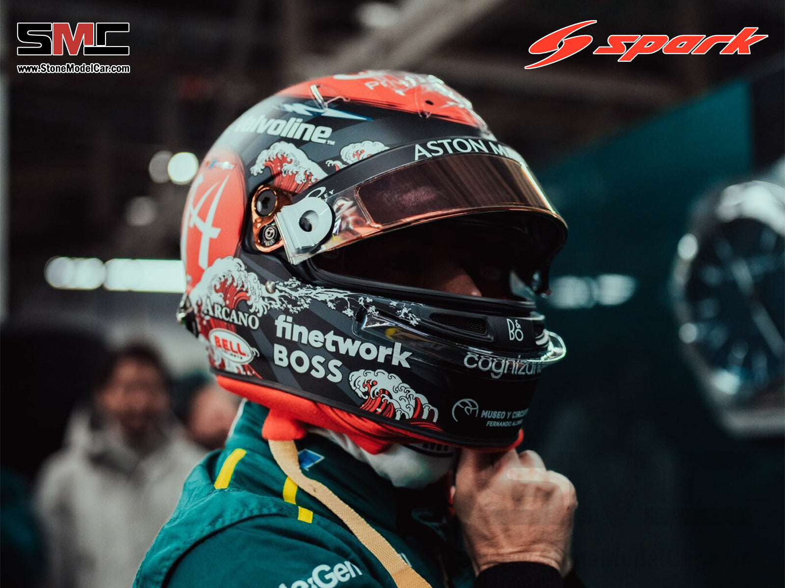 [Pre-Order] Aston Martin F1 AMR24 #14 Fernando Alonso Japan GP 2024 Sp ...