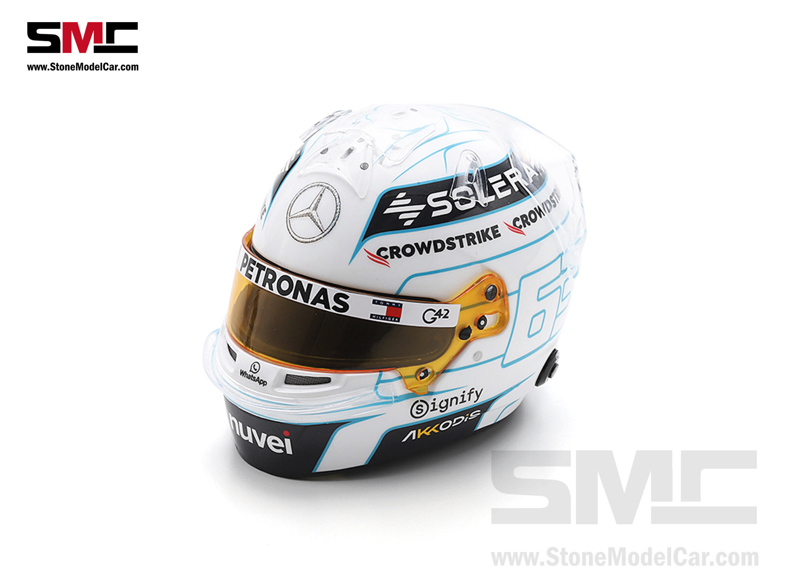 [Pre-Order] Mercedes F1 W15 #63 George Russell Qatar GP 2024 Special L ...