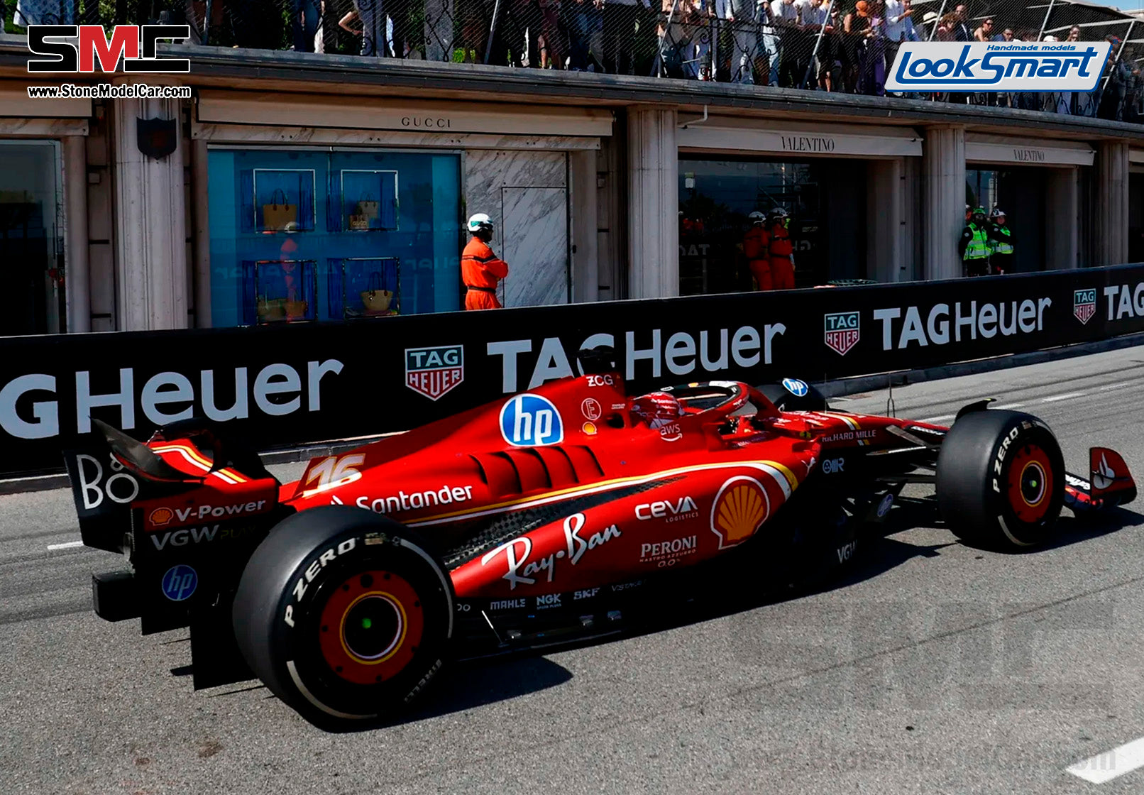 [Pre-Order] Ferrari F1 SF-24 #16 Charles Leclerc Winner Monaco GP 2024 ...