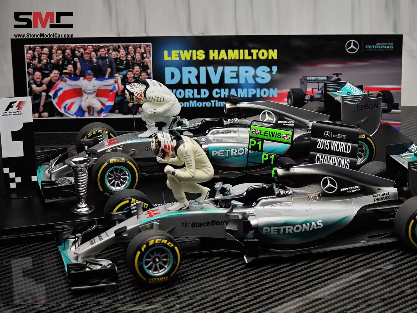 [Pre-Order] 2015 3x World Champion Mercedes F1 W06 #44 Lewis Hamilton ...
