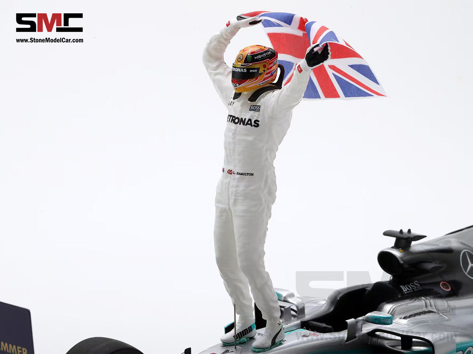 Mercedes F1 W08 #44 Lewis Hamilton Mexico GP 2017 4x World Champion 1 ...