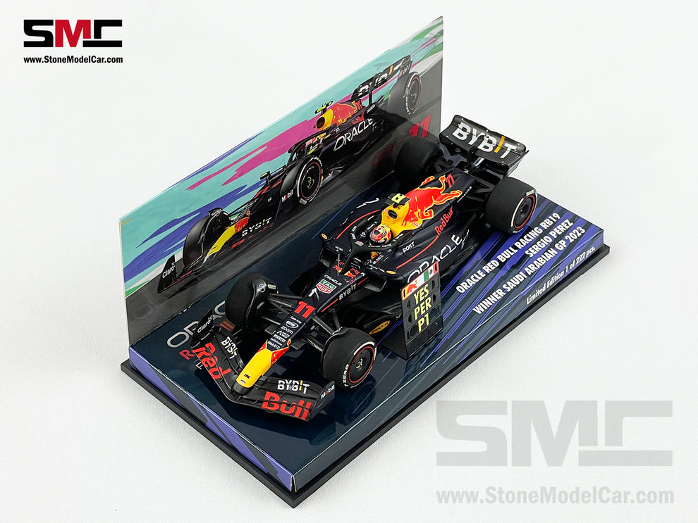 Red Bull F1 RB19 #11 Sergio Perez Saudi Arabian GP Winner 2023 1:43 MI ...