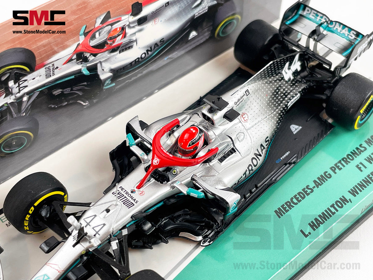 2019 6x World Champion Mercedes F1 W10 #44 Lewis Hamilton Monaco GP Sp ...