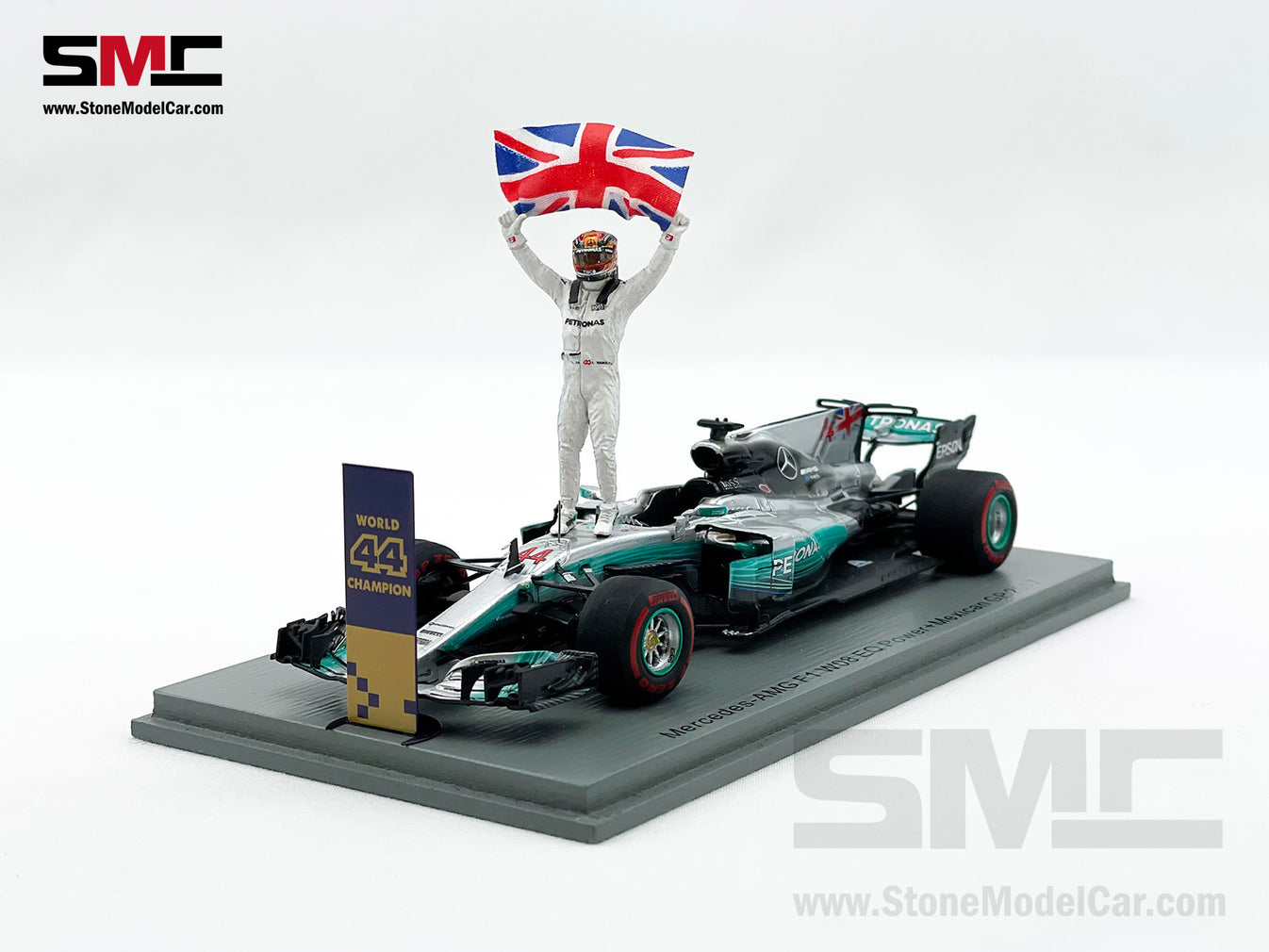Mercedes F1 W08 #44 Lewis Hamilton Mexico GP 2017 4x World Champion 1 ...