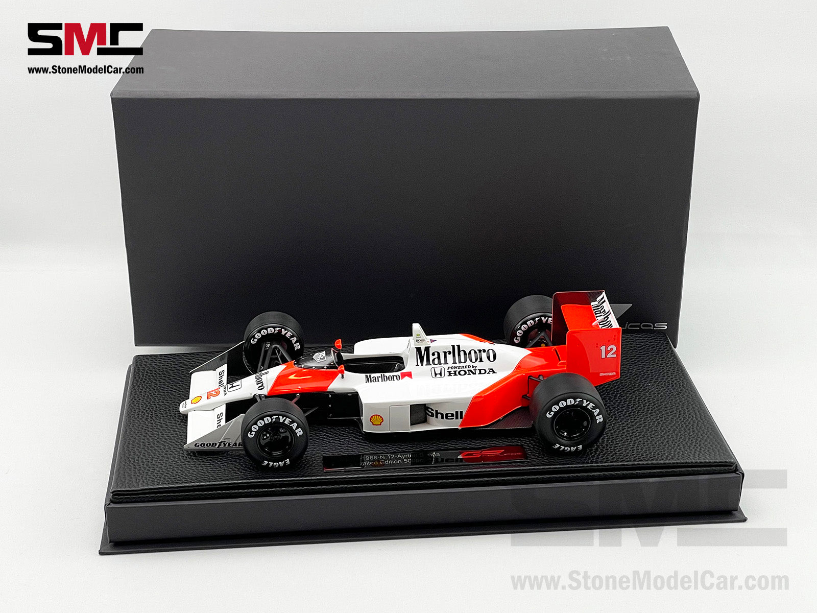 Mclaren MP4/4 #12 Ayrton Senna 1988 F1 World Champion 1:18 GP REPLICAS ...
