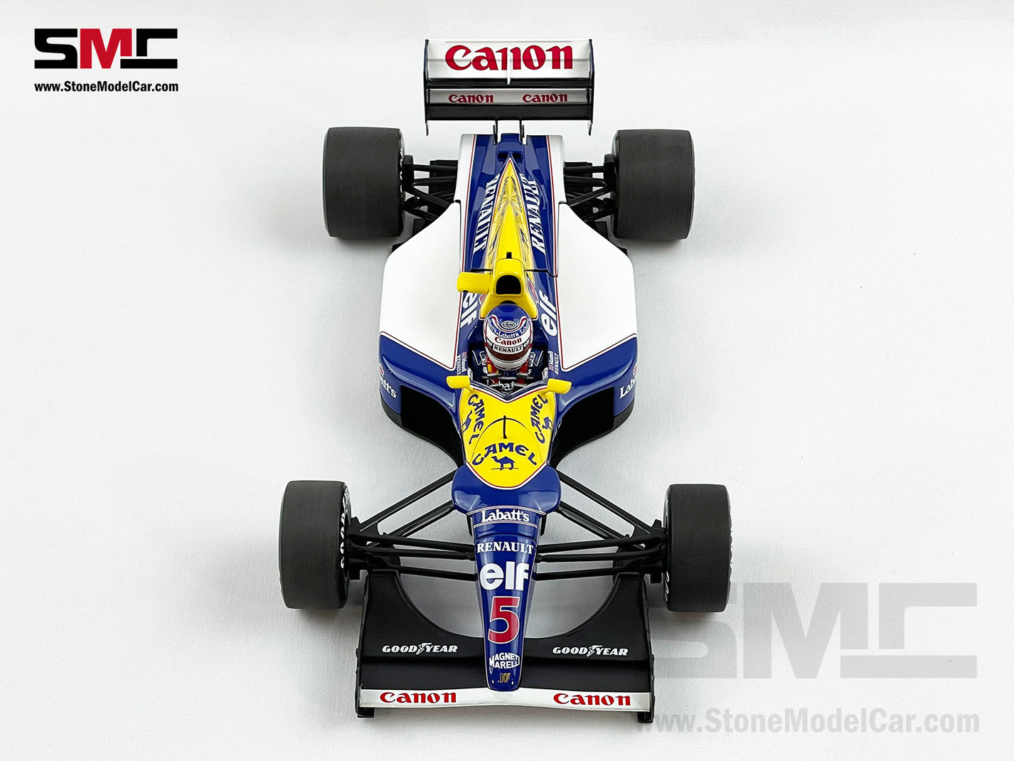 Williams F1 FW14B #5 Nigel Mansell 1992 World Champion 1:18 MINICHAMPS ...