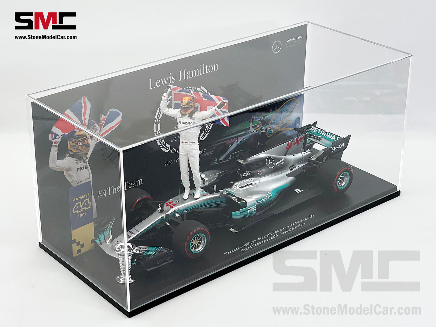 Mercedes F1 W08 #44 Lewis Hamilton Mexico GP 2017 4x World Champion 1 ...