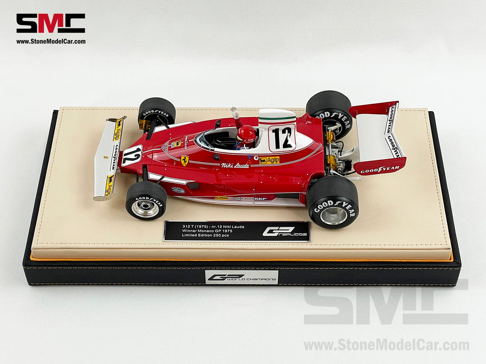 Ferrari F1 312T #12 Niki Lauda Monaco GP 1975 World Champion 1:18 GP R ...