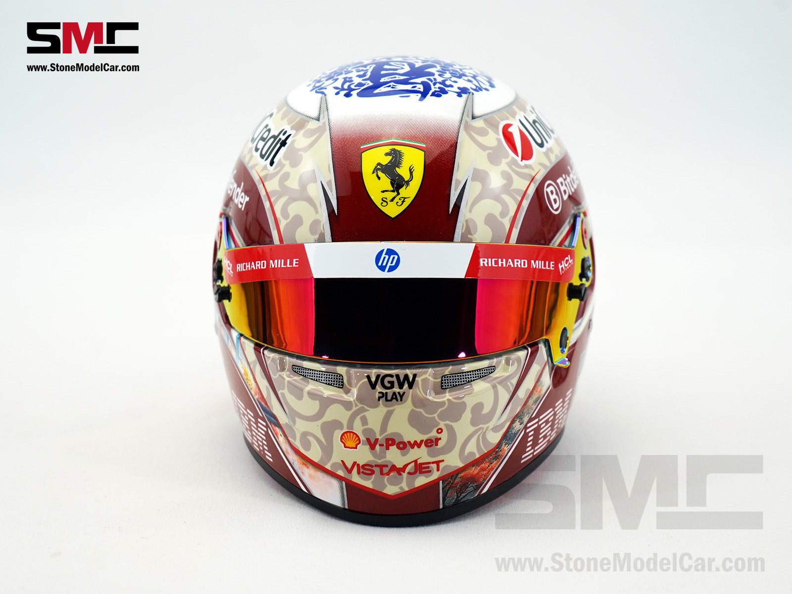 Ferrari HP F1 SF-25 #24 Zhou Guanyu Test Driver Season 2025 BELL 1:2 M ...