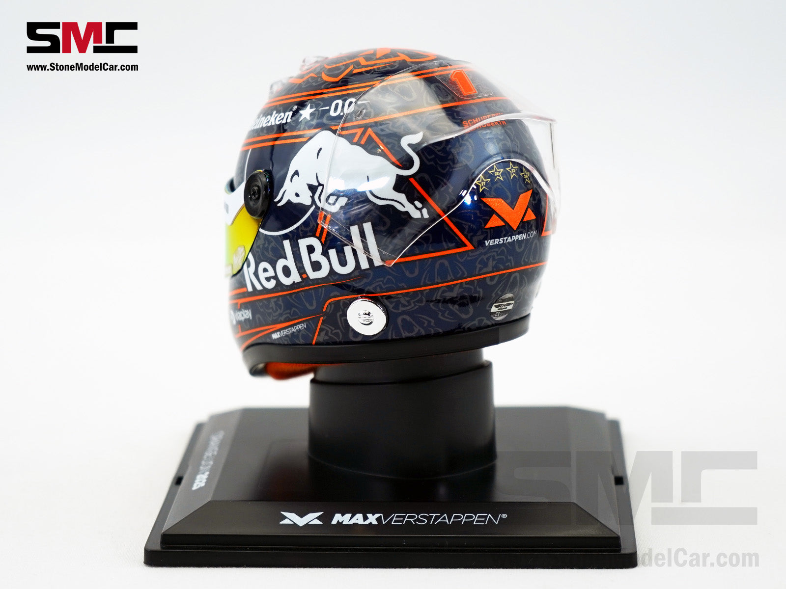 Red Bull F1 RB21 #1 Max Verstappen Orange Lion 2025 Special Livery Sch ...