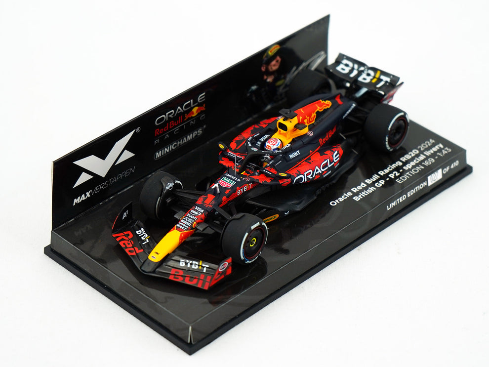 Red Bull F1 RB20 #1 Max Verstappen British GP Special Livery 2024 Worl ...