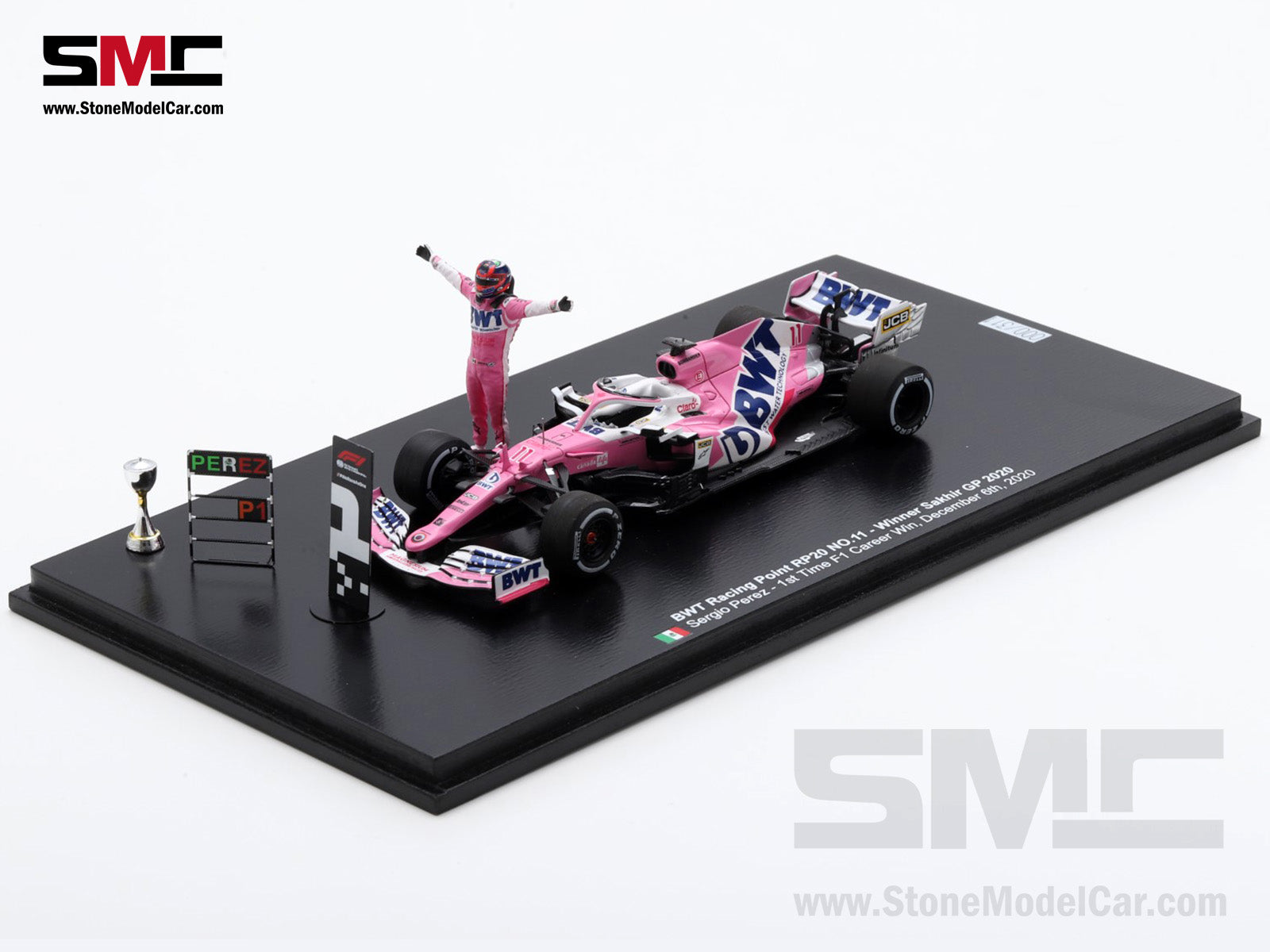 [Pre-Order] 1:43 Spark BWT Racing Point F1 RP20 #11 Sergio Perez Sakhi ...