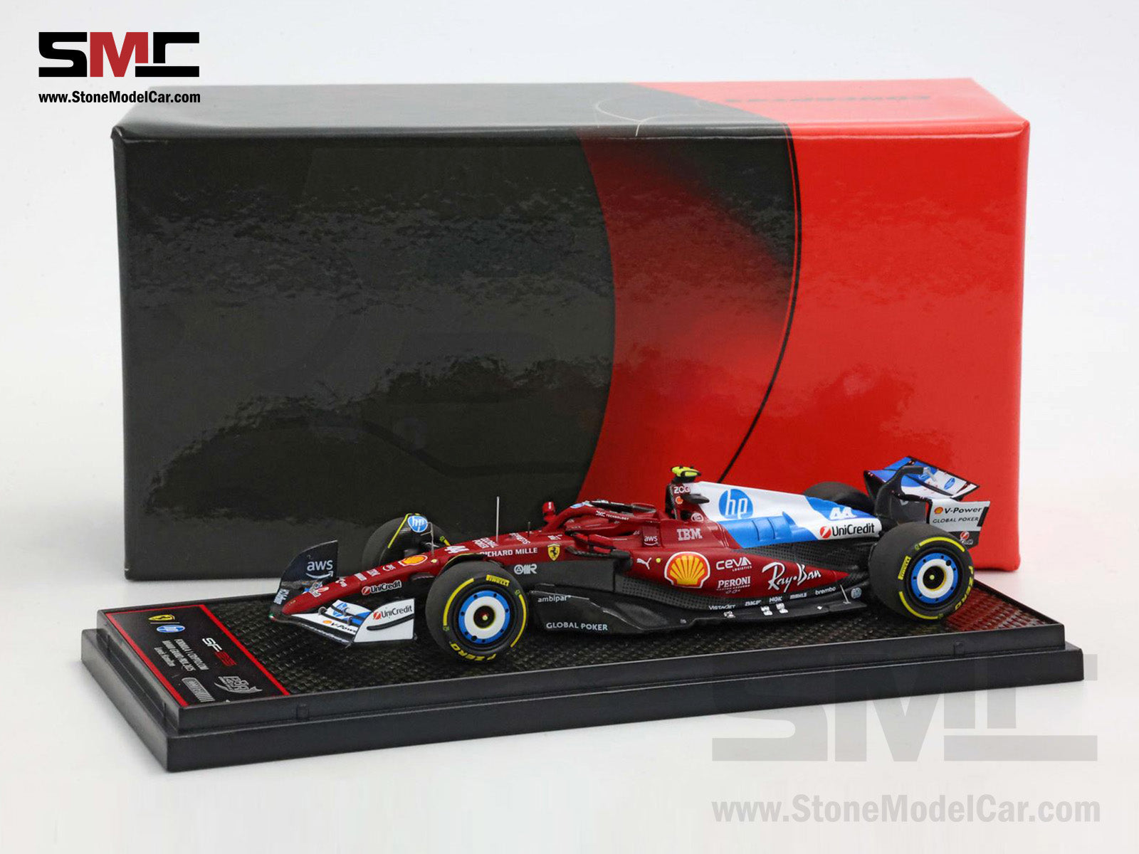 Ferrari F1 SF-25 #44 Lewis Hamilton Miami GP 2025 Special Livery BBR 1 ...